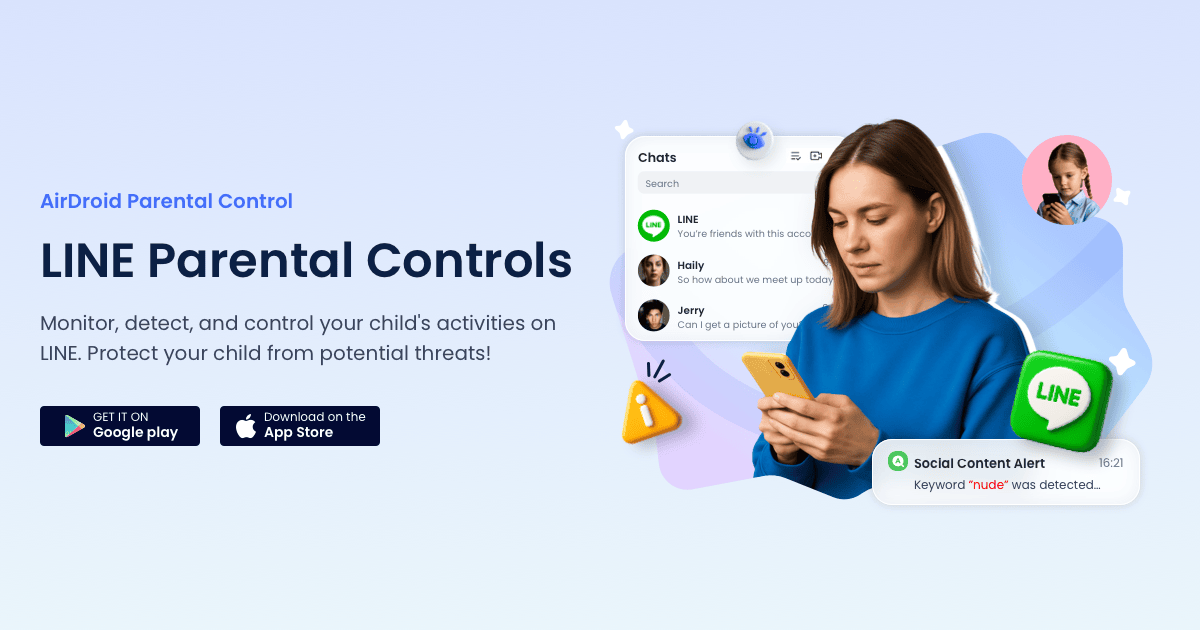 LINE Parental Monitoring | AirDroid Parental Control