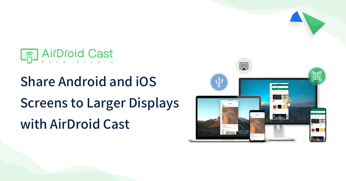 Screen Mirror Android/iOS/Win/Mac to PC | AirDroid Cast